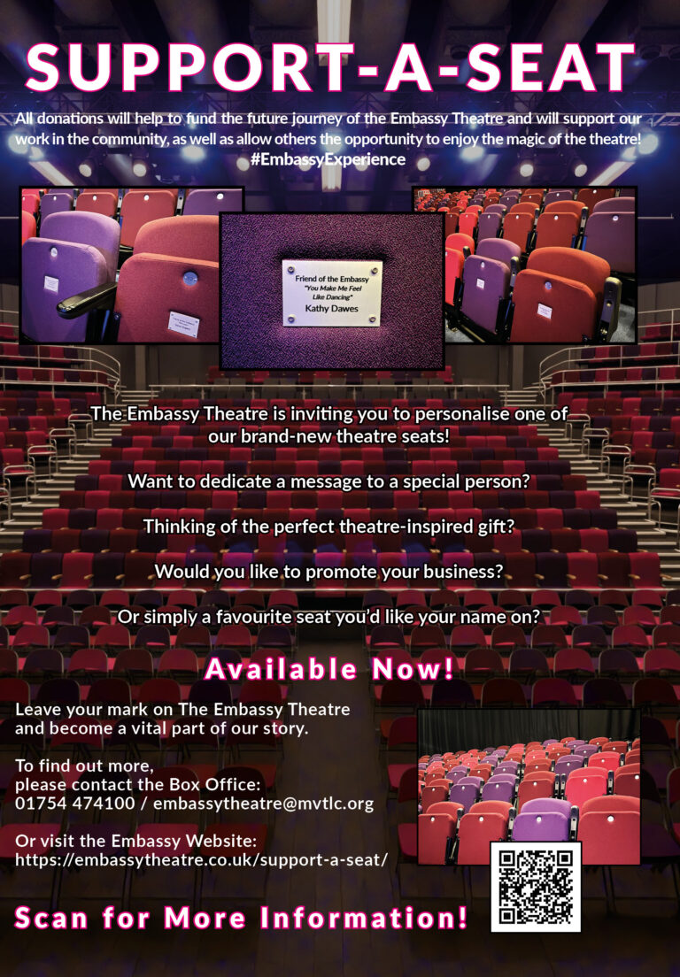 Support A Seat - Embassy Theatre, Skegness